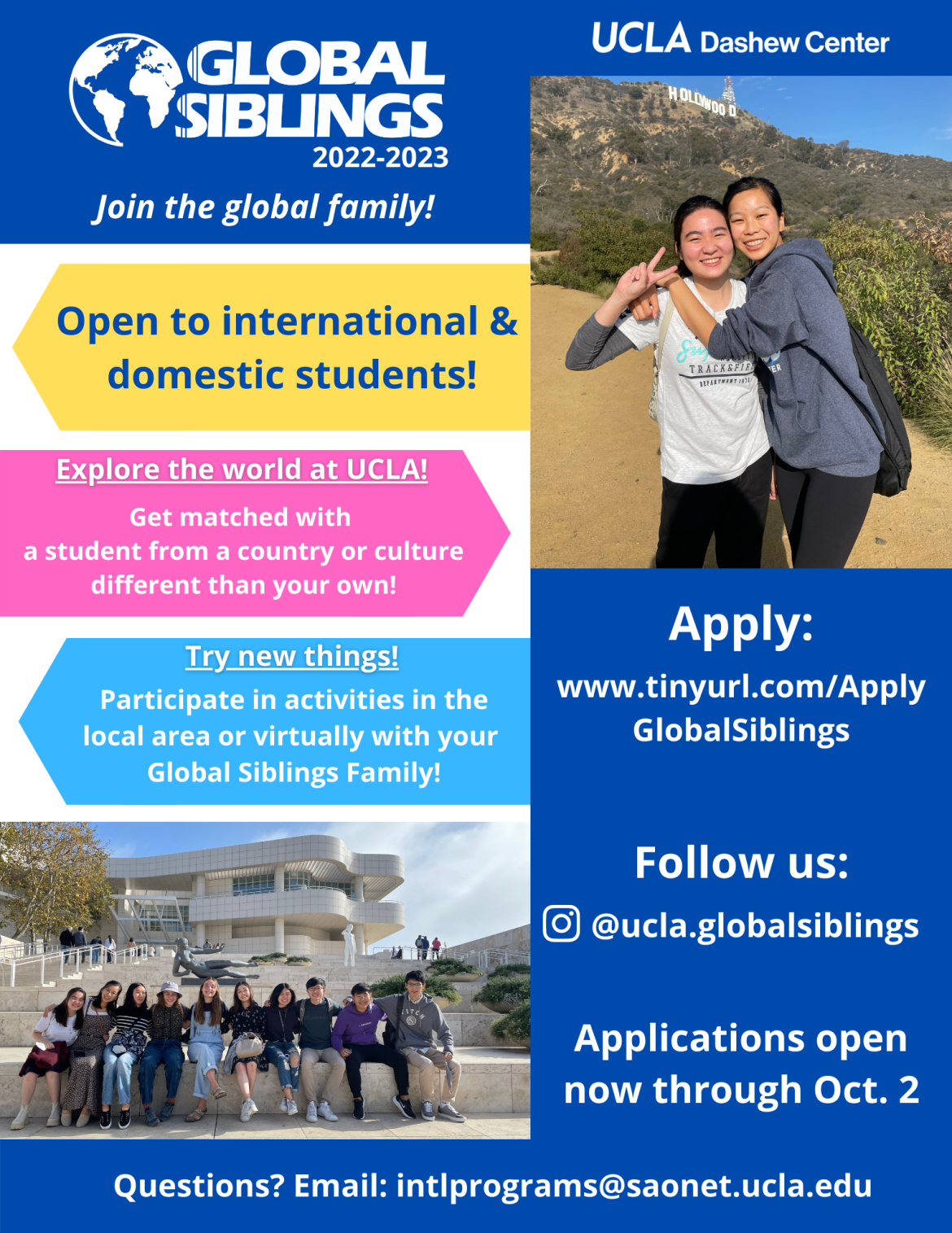 Global Siblings | UCLA Dashew Center